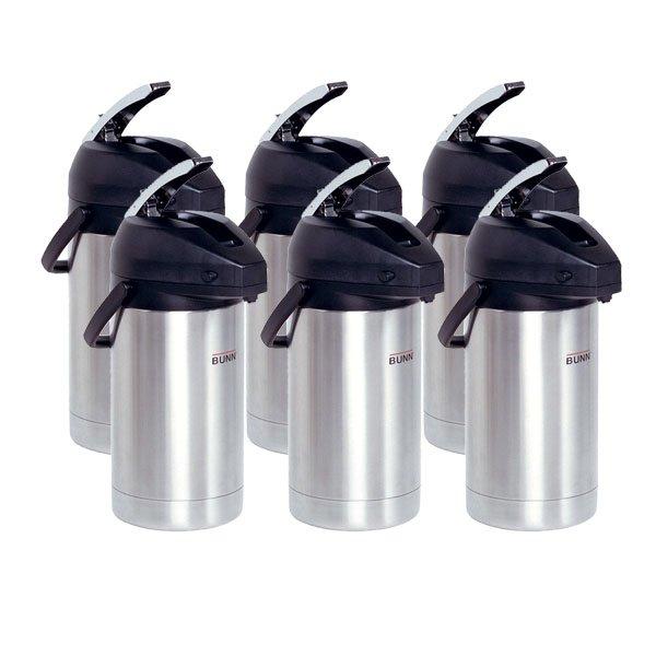 Case of 6 BUNN AIRPOTS, SST 3.0L — CoffeeAM