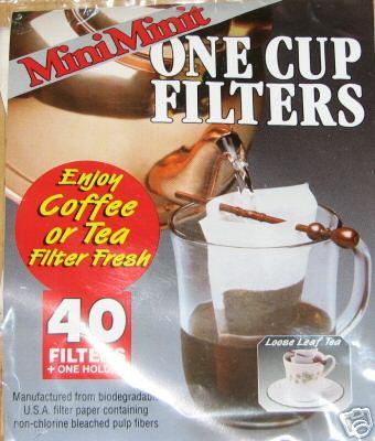 Mini-minit paper filters, huge selection — CoffeeAM