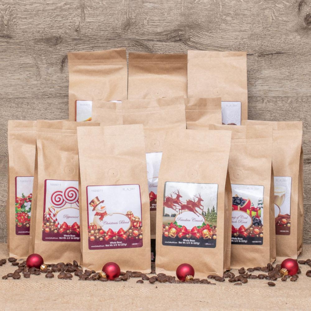 Deluxe 12 Coffees of Christmas Gift Set — CoffeeAM