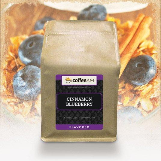Cinnamon Blueberry Flavored Coffee — CoffeeAM