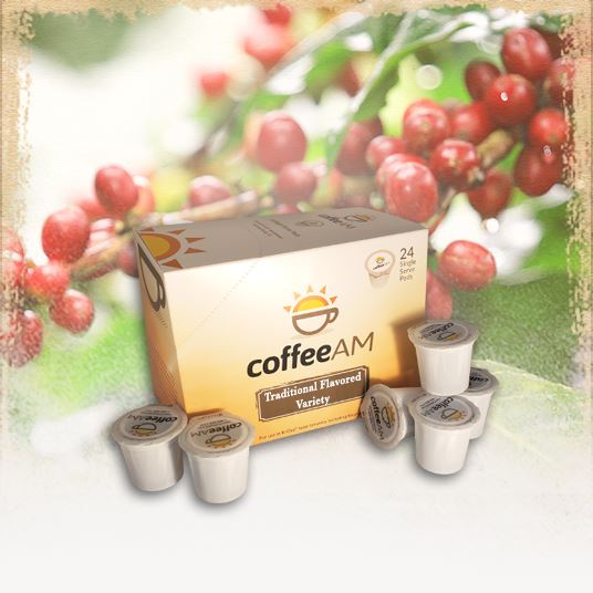 Variety Single-Serve 24 Pack - Traditional Flavored Coffee — CoffeeAM